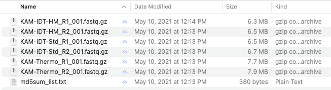 Analyzing Illumina Fastq data - Matreyek Lab